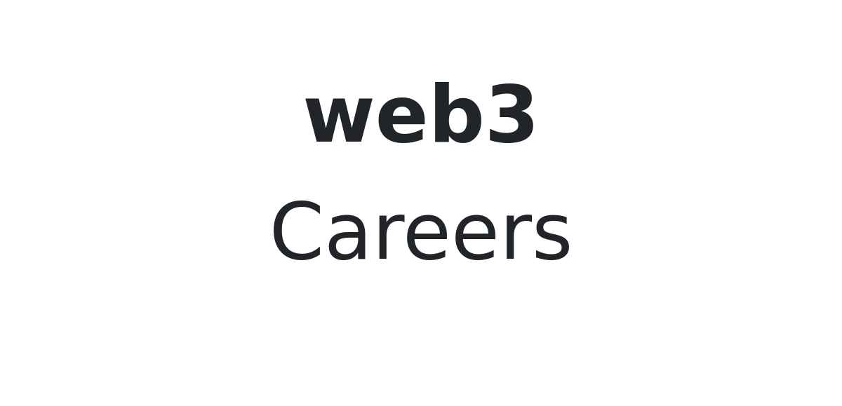 Careers at web3