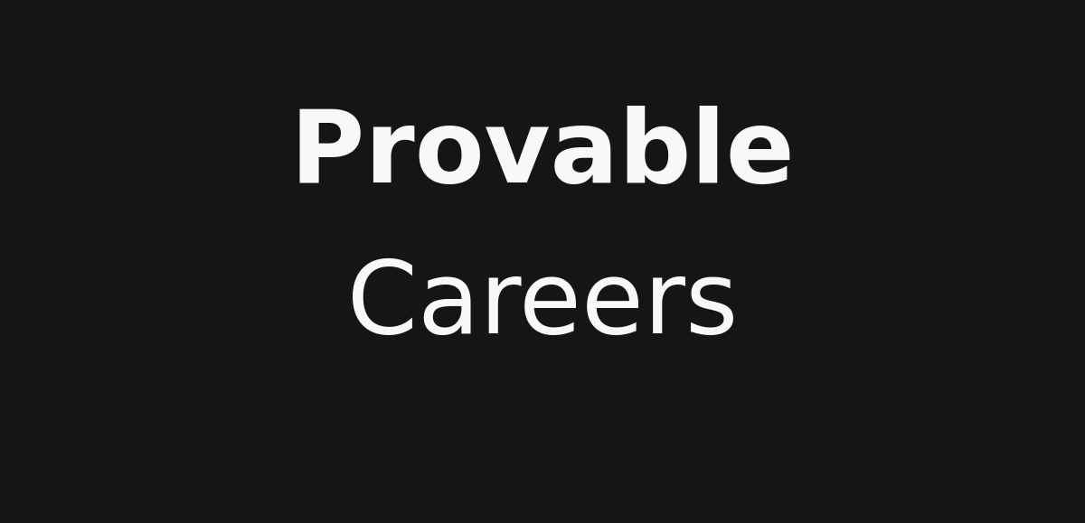 Careers at Provable