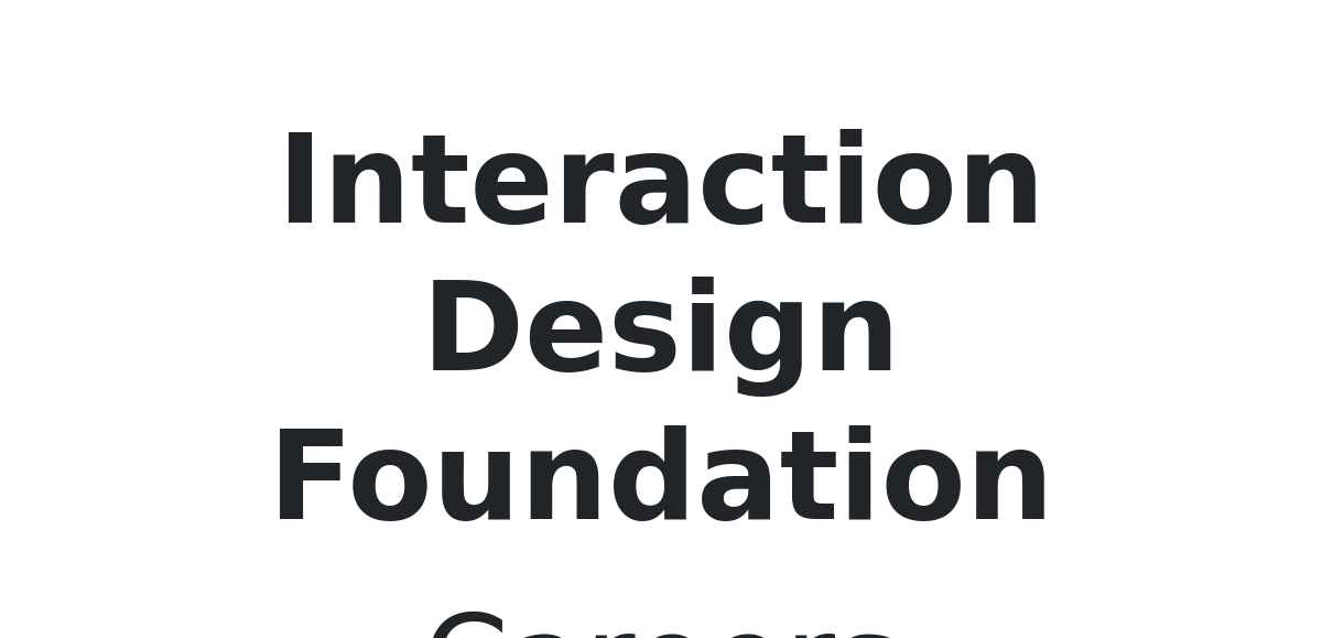 Careers at Interaction Design Foundation