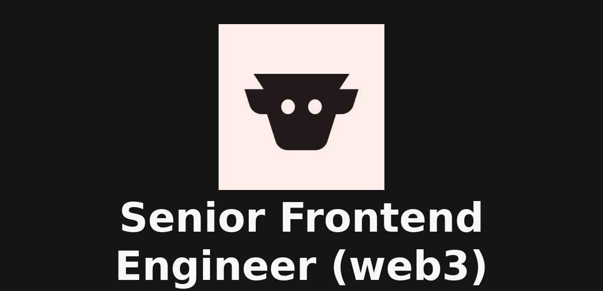 Senior Frontend Engineer (web3) $80k-$120k USD Remote at CoW Protocol (CoW Swap)