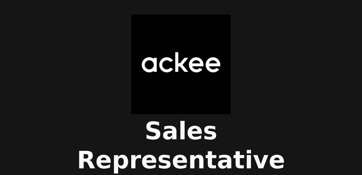 Sales Representative Internship Remote or Prague at Ackee