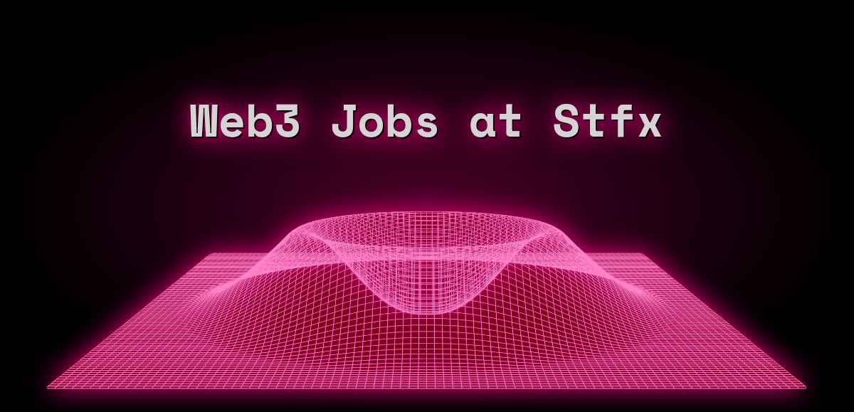 Web3 Jobs at Stfx