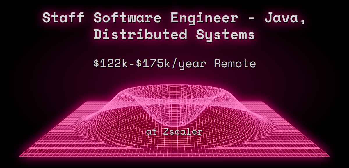 Web3 Staff Software Engineer - Java, Distributed Systems $122k - $175k ...