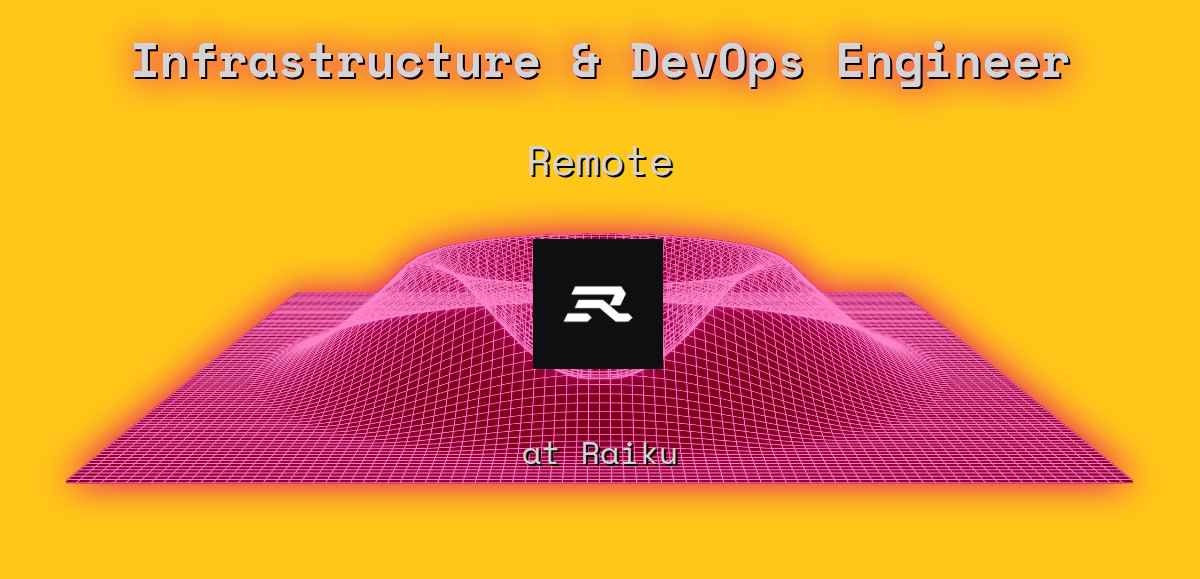 Web3 Infrastructure & DevOps Engineer Remote at Raiku