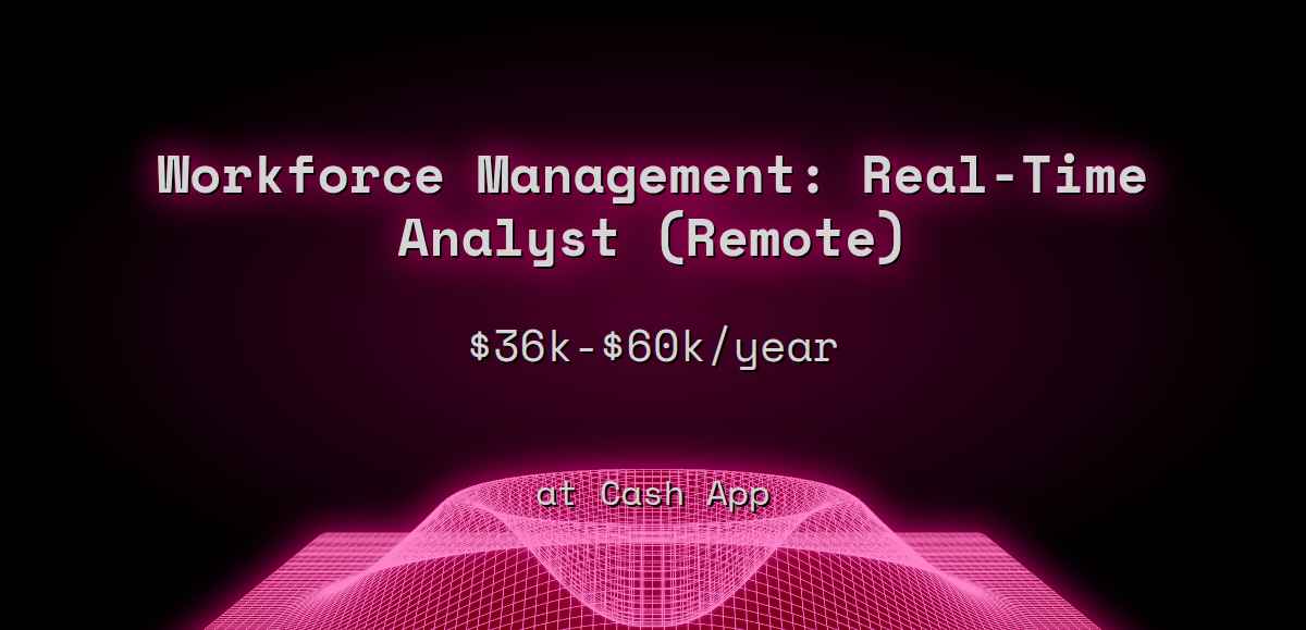 Web3 Workforce Management: Real-Time Analyst (Remote) $36k - $60k at ...