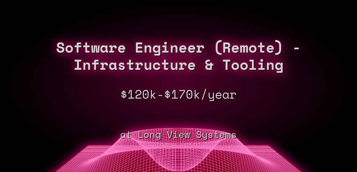 Web3 Software Engineer (Remote) - Infrastructure Tooling $120k - $170k ...