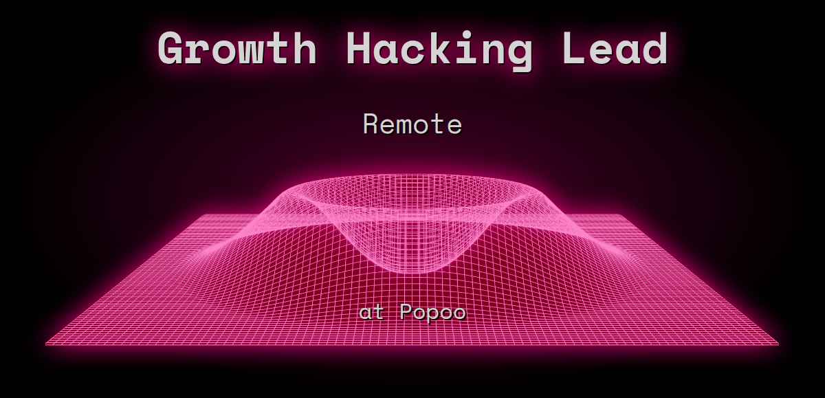 Web3 Growth Hacking Lead Remote at Popoo