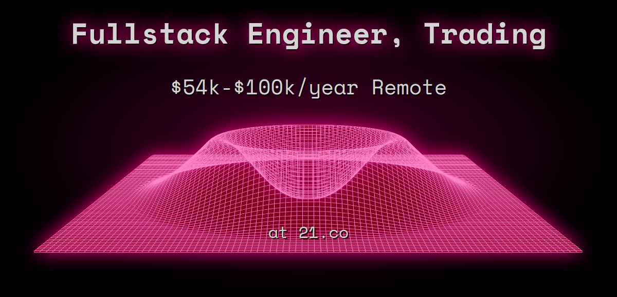 Web3 Fullstack Engineer Trading 54k 100k Remote At 