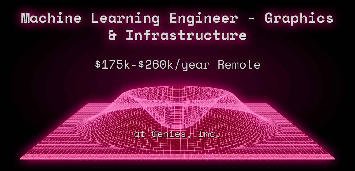 Web3 Machine Learning Engineer - Graphics & Infrastructure $175k ...