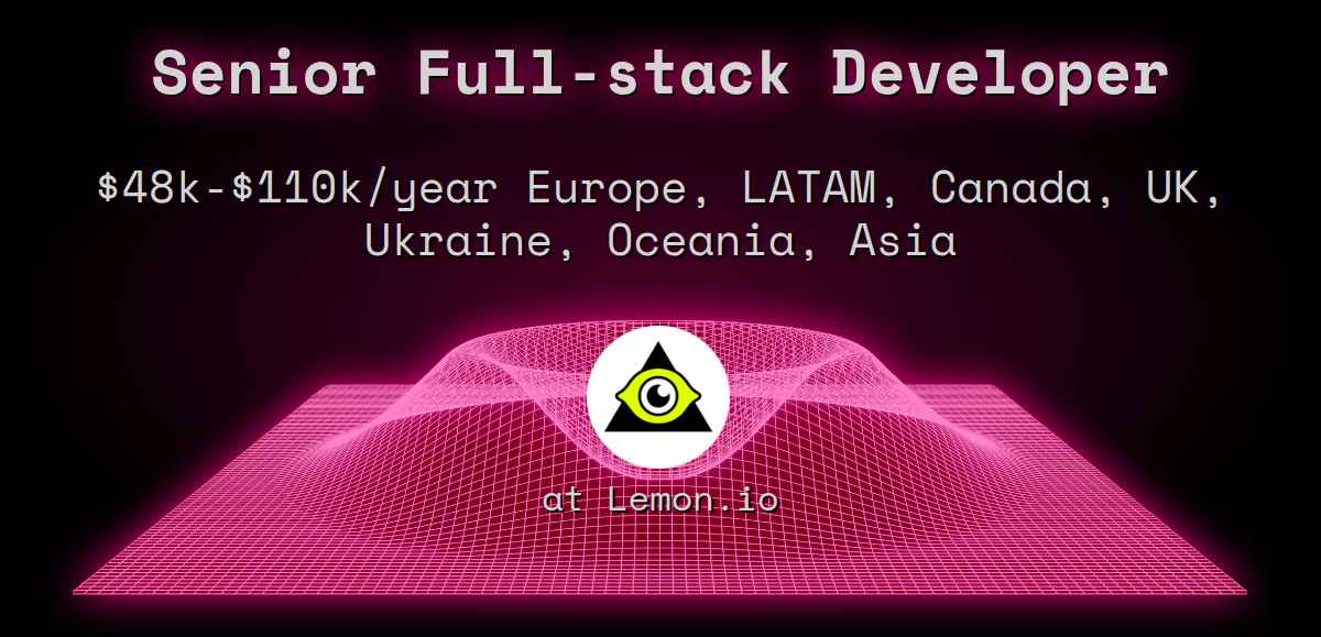 Web3 Senior Full Stack Developer 48k 110k Europe Latam Canada Uk Ukraine Oceania Asia 