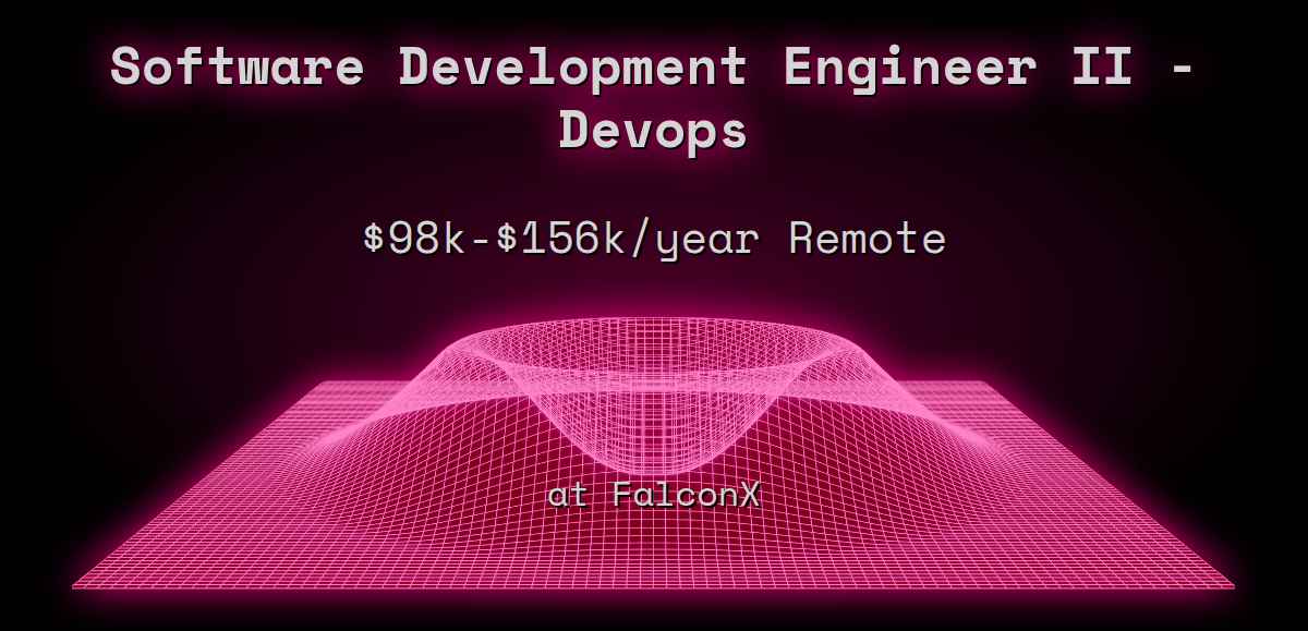Web3 Software Development Engineer II - Devops $98k - $156k Remote at ...