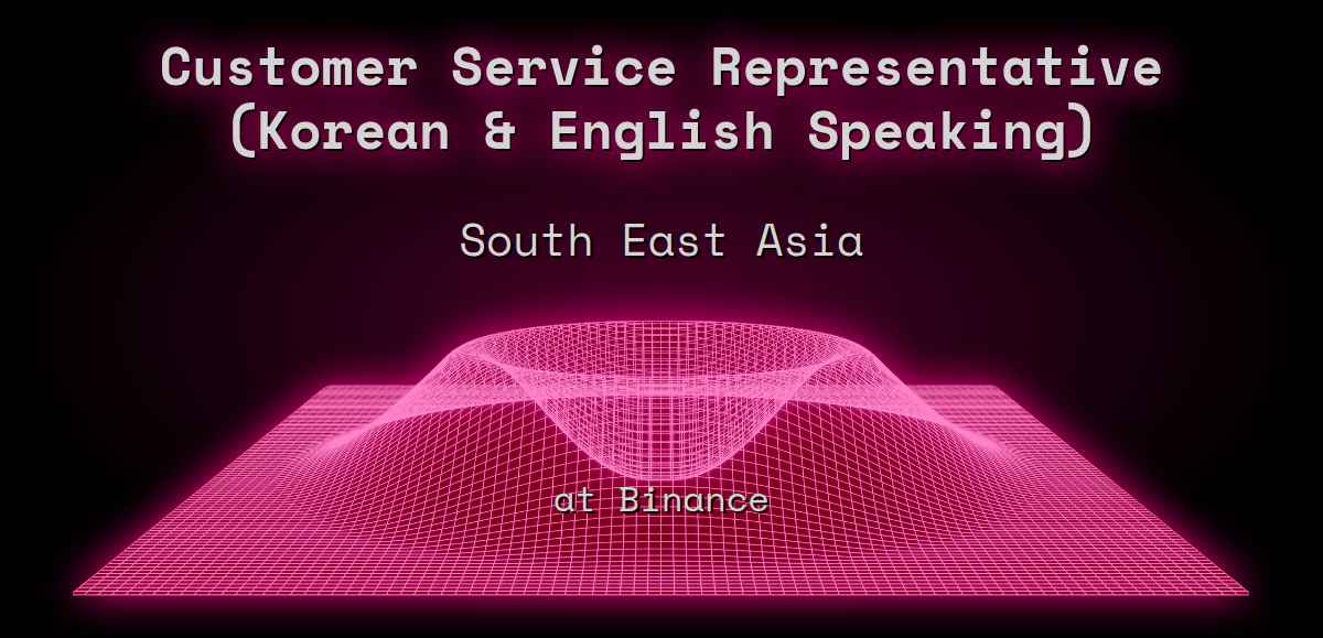 Web3 Customer Service Representative (Korean & English Speaking) South ...