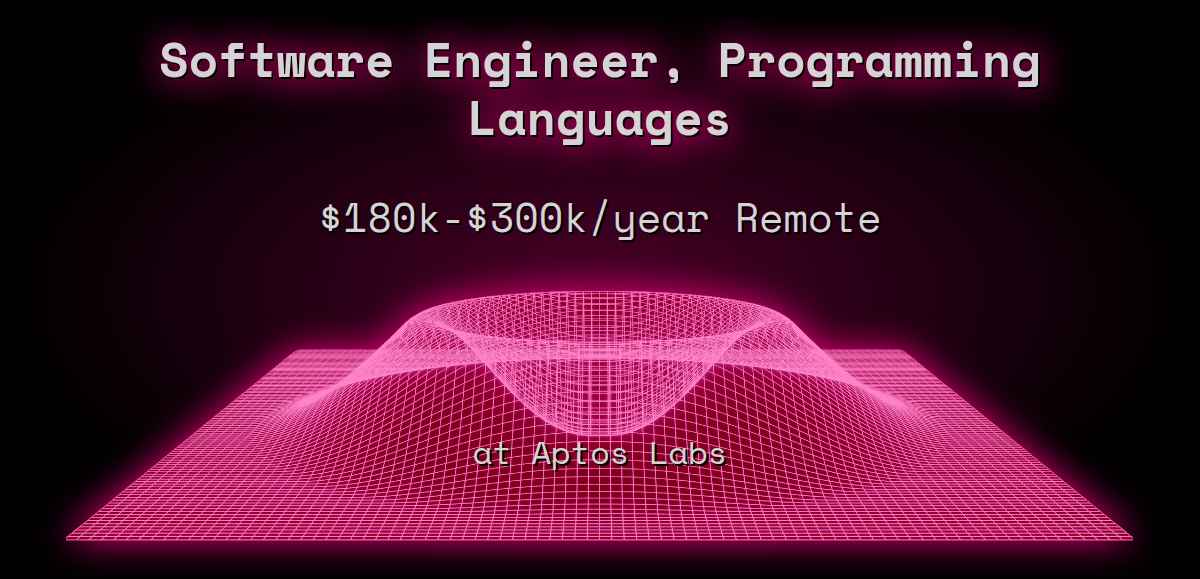 Web3 Software Engineer, Programming Languages $180k - $300k Remote at ...