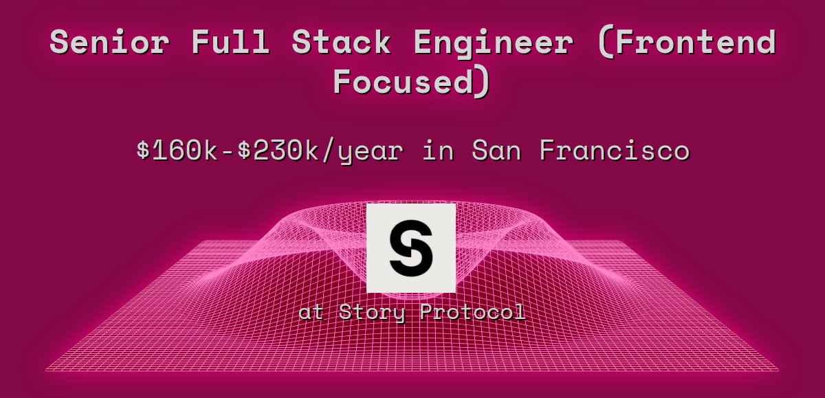 Web3 Senior Full Stack Engineer (Frontend Focused) $160k - $230k in San ...