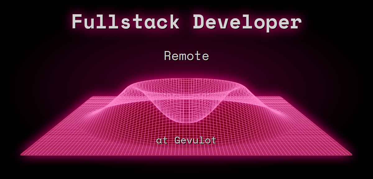 Web3 Fullstack Developer Remote at Gevulot