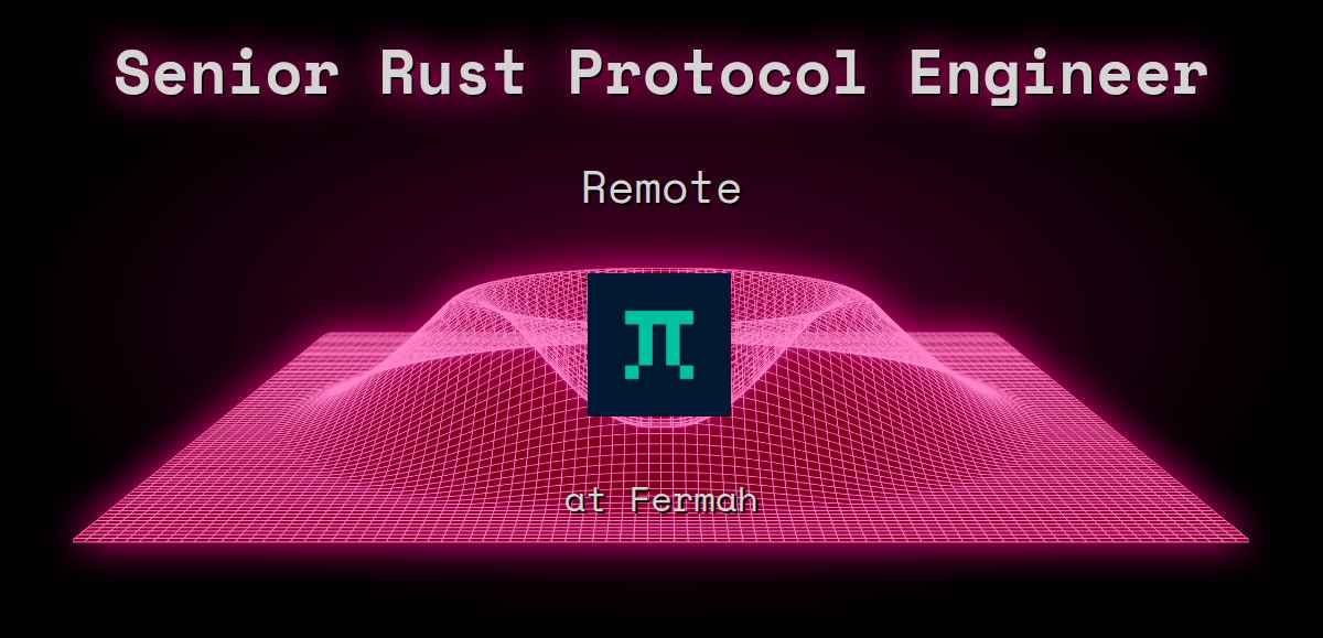 Web3 Senior Rust Protocol Engineer Remote at Fermah