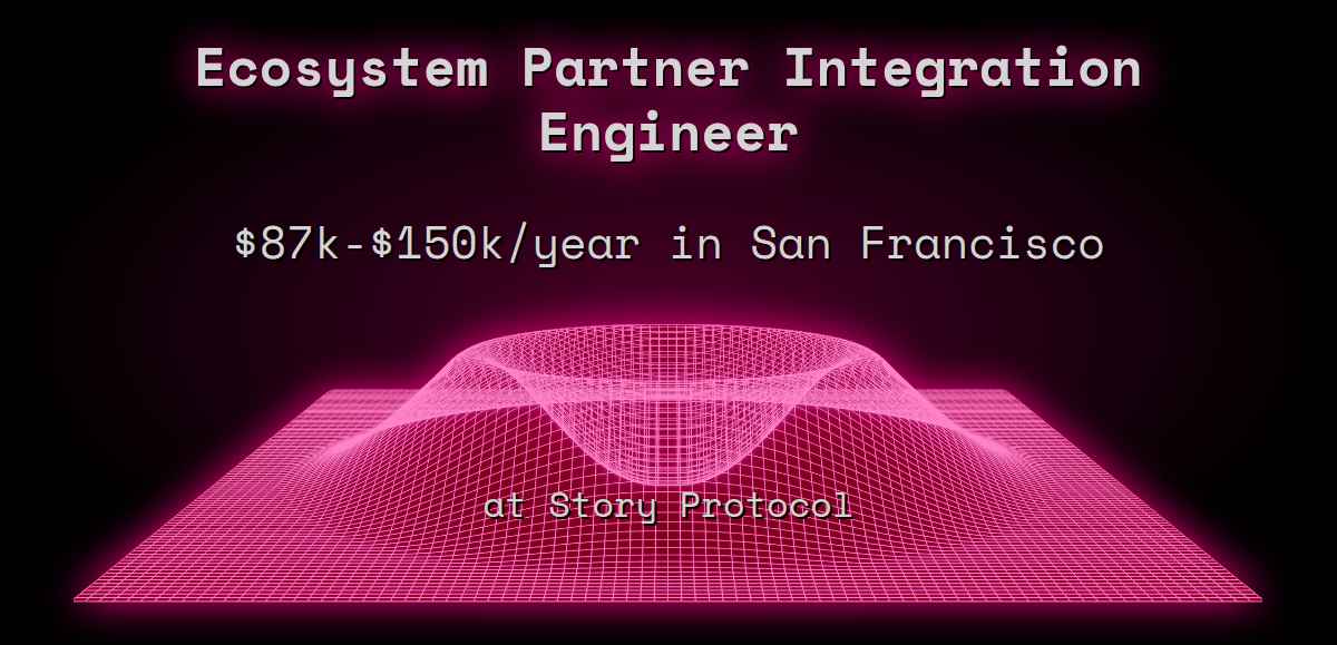 Web3 Ecosystem Partner Integration Engineer $87k - $150k in San ...