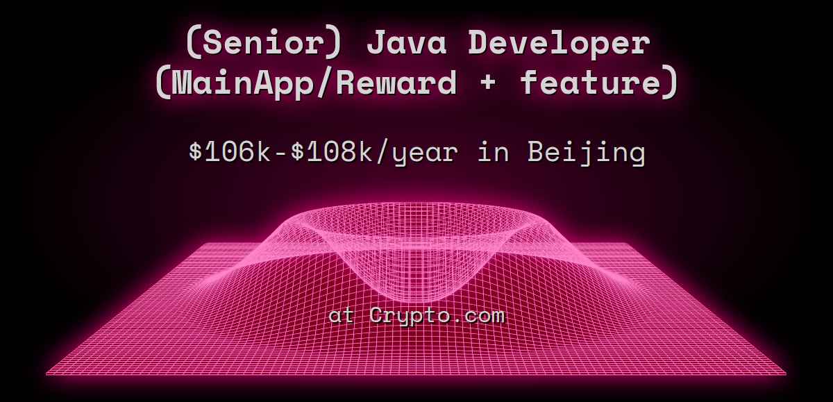 Web3 (Senior) Java Developer (MainApp/Reward + feature) $106k - $108k ...