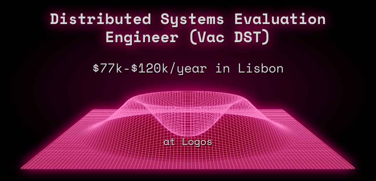 Web3 Distributed Systems Evaluation Engineer (Vac DST) $77k - $120k in ...