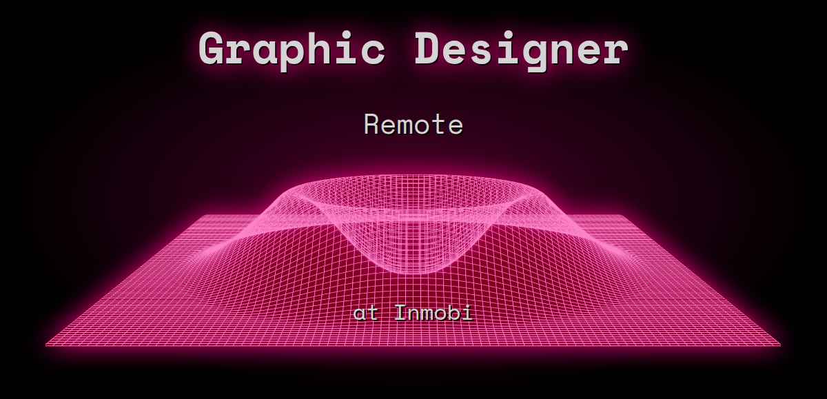 Web3 Graphic Designer Remote at Inmobi