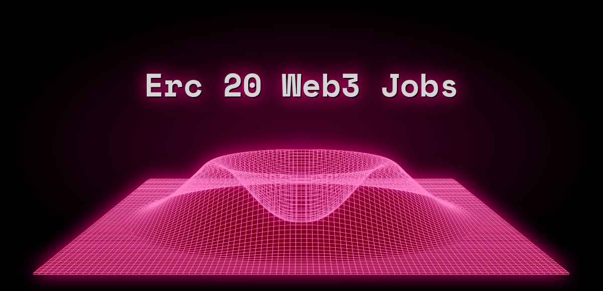 Erc 20 Jobs in Web3 - Nov 2025