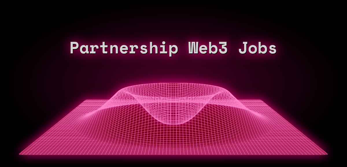 Partnership Jobs in Web3 - Jan 2026 (1 New)