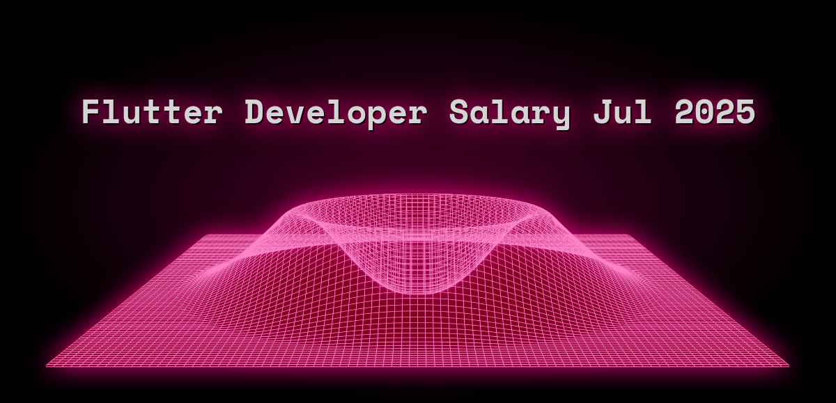 Flutter Developer Salary - Jul 2025