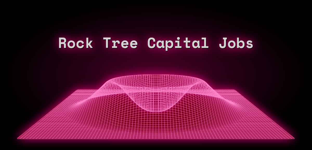 RockTree Capital Jobs (Aug 2024) - Web3 Jobs