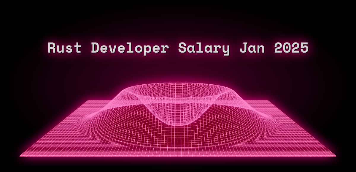 Rust Developer Salary - Jan 2025