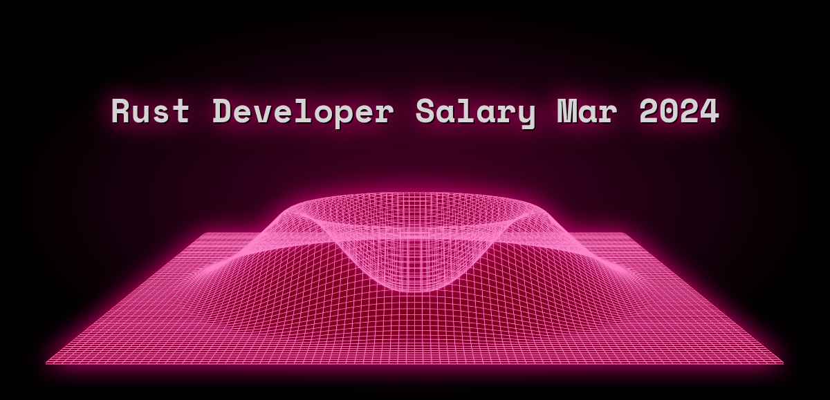 Rust Developer Salary - Mar 2024
