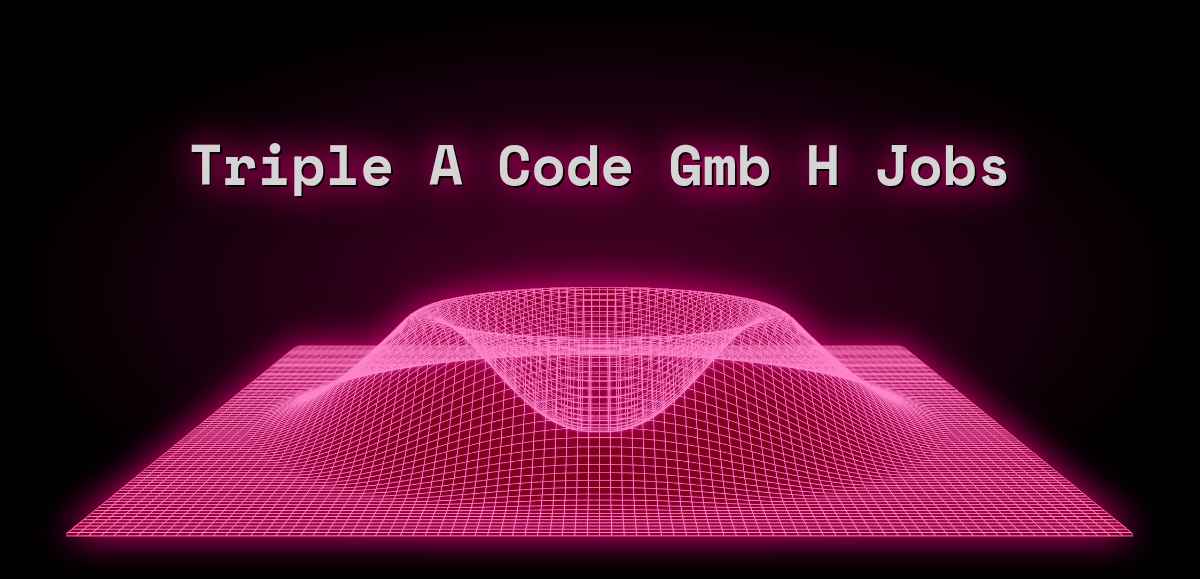 Triple A Code GmbH Jobs (Dec 2024) - Web3 Jobs