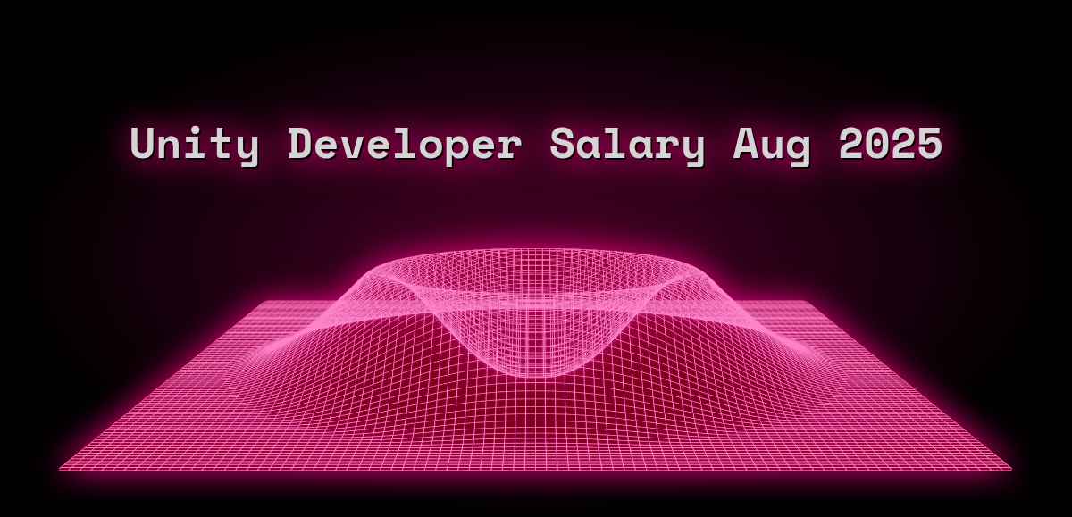 Unity Developer Salary - Aug 2025