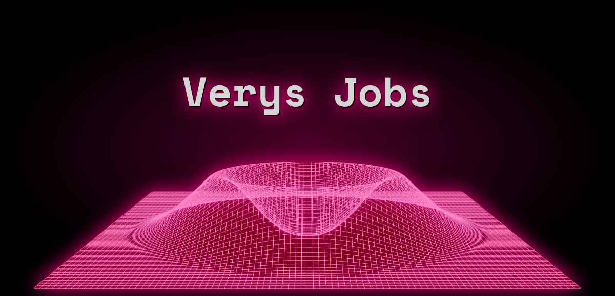 Verys Jobs (Nov 2024) - Web3 Jobs