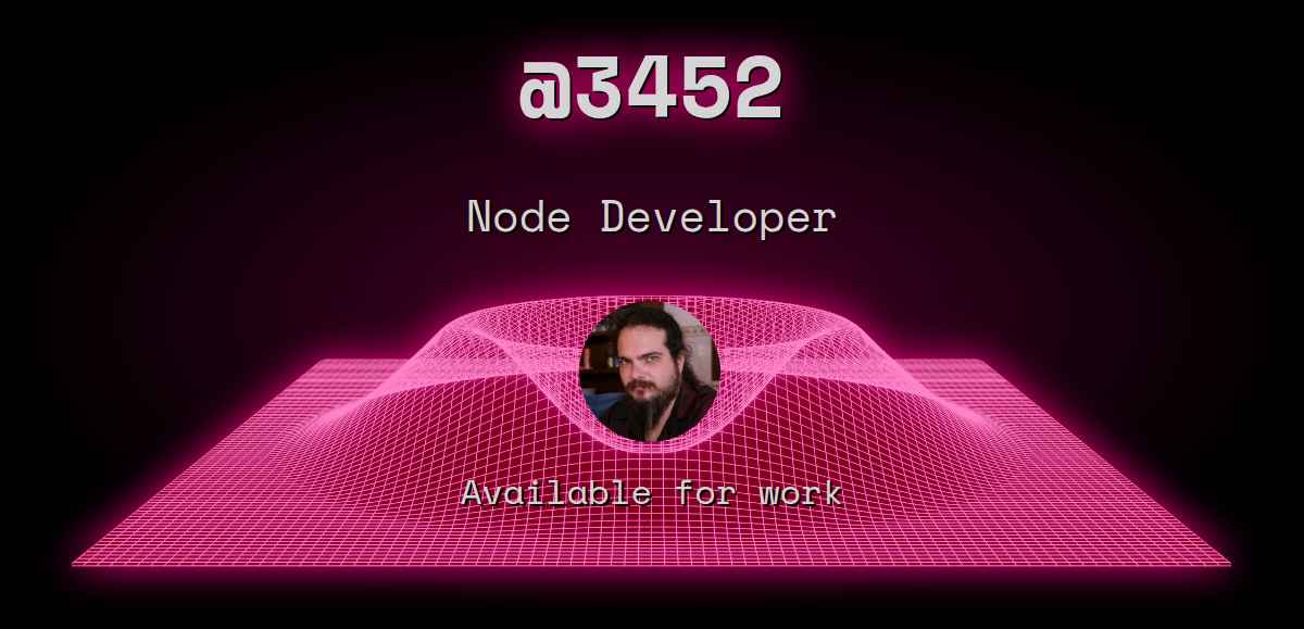 Web3 Node.js Developer in Remote: @3452 | Web3 Jobs