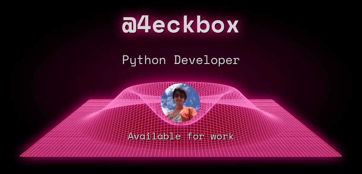 Web3 Python Developer in Georgia: @4eckbox | Web3 Jobs