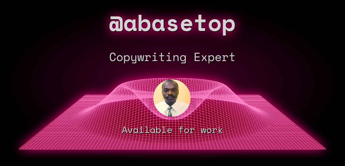 Web3 Copywriting Expert in Nigeria: @abasetop | Web3 Jobs