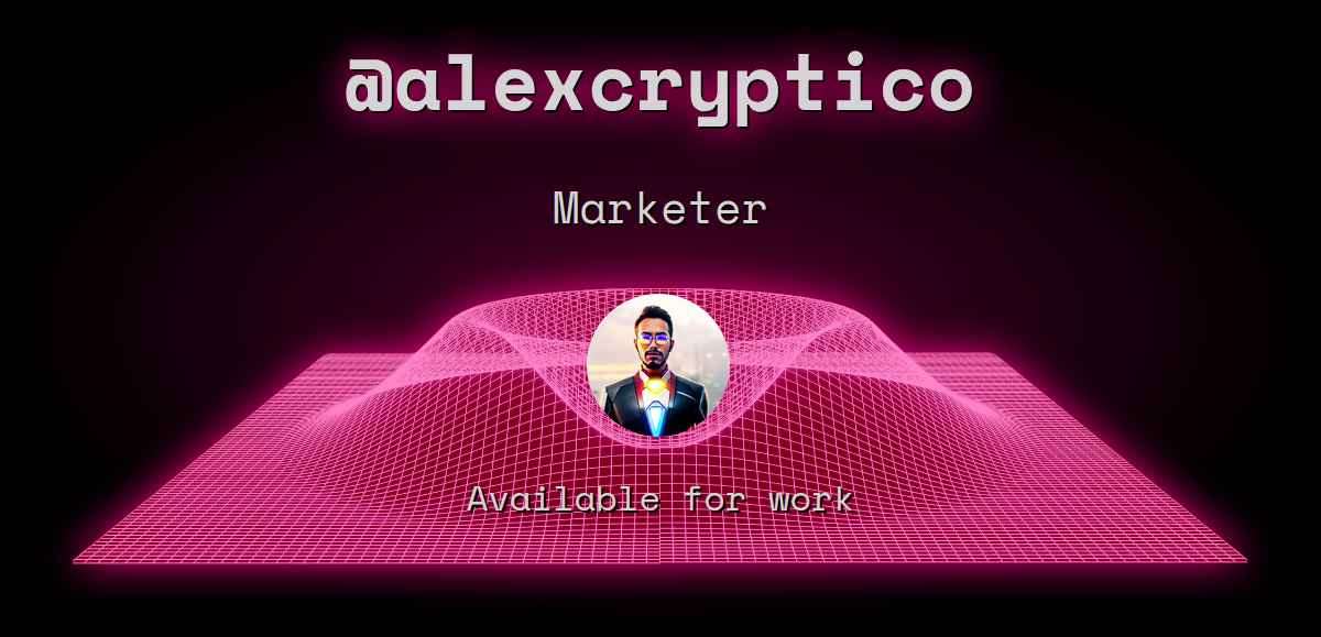 Web3 Marketer in Italy: @AlexCryptico | Web3 Jobs