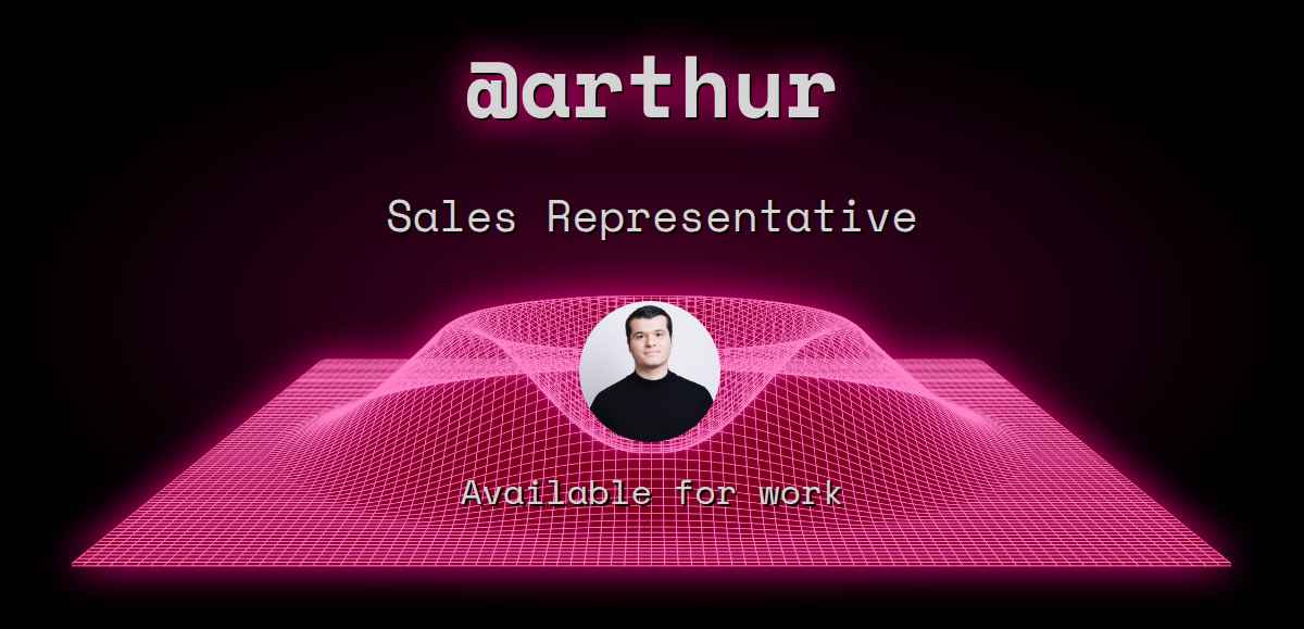 Web3 Sales Representative in France: @arthur | Web3 Jobs