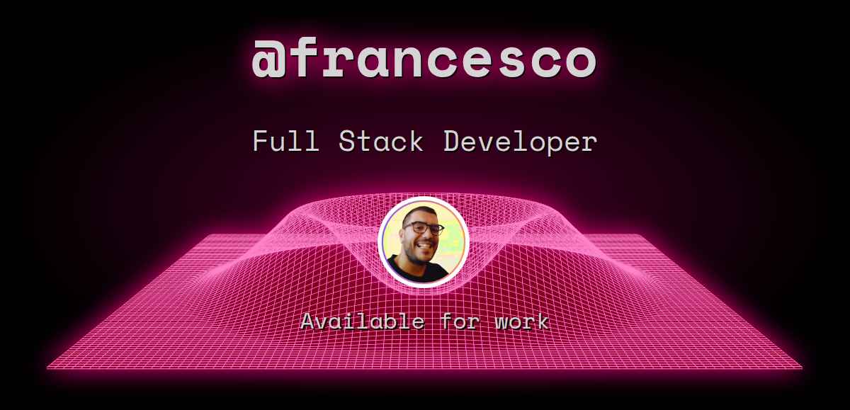 Web3 Full Stack Developer in Italy: @francesco | Web3 Jobs