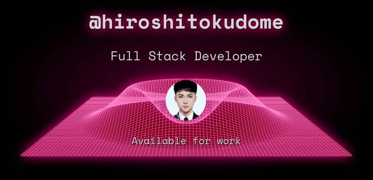 Web3 Full Stack Developer in Japan: @hiroshitokudome | Web3 Jobs