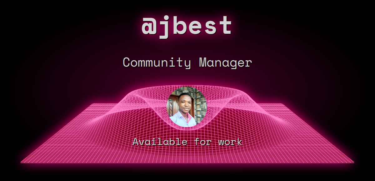 Web3 Community Manager in Nigeria: @jbest | Web3 Jobs