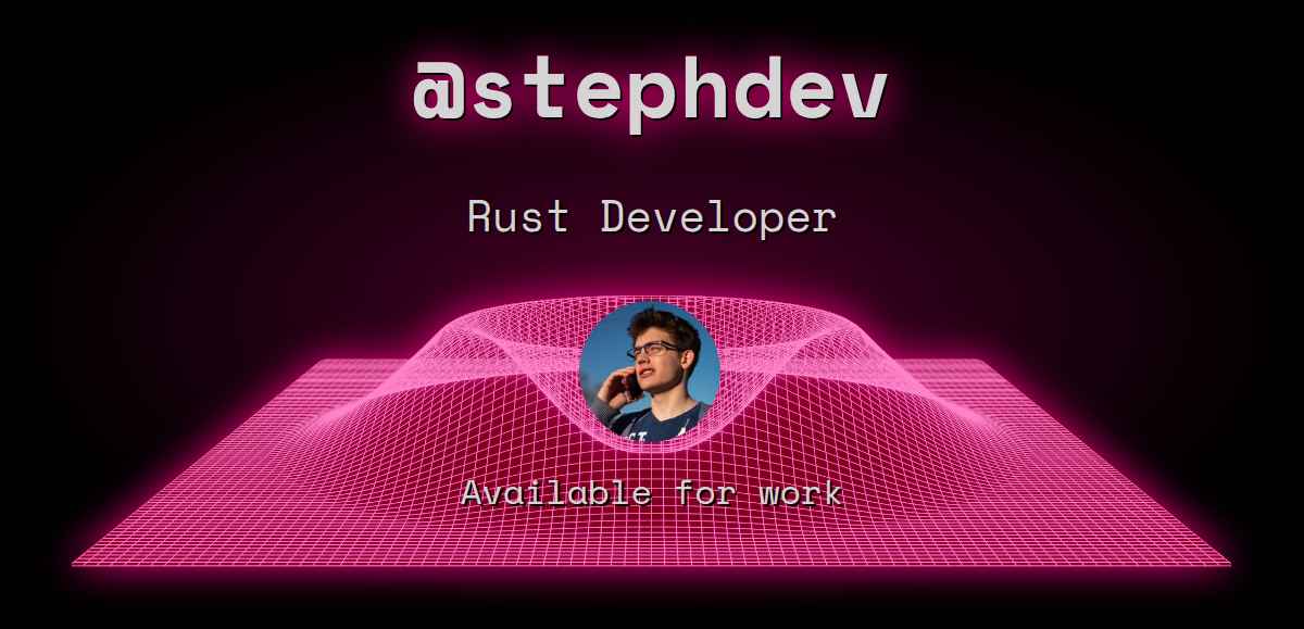 Web3 Rust Developer in Remote: @StephDev | Web3 Jobs