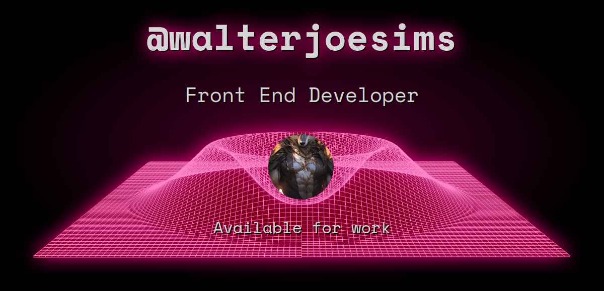 Web3 Front End Developer in United States: @walterjoesims | Web3 Jobs
