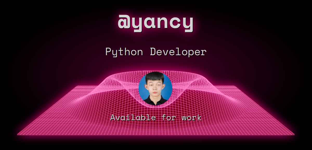 Web3 Python Developer in China: @yancy | Web3 Jobs