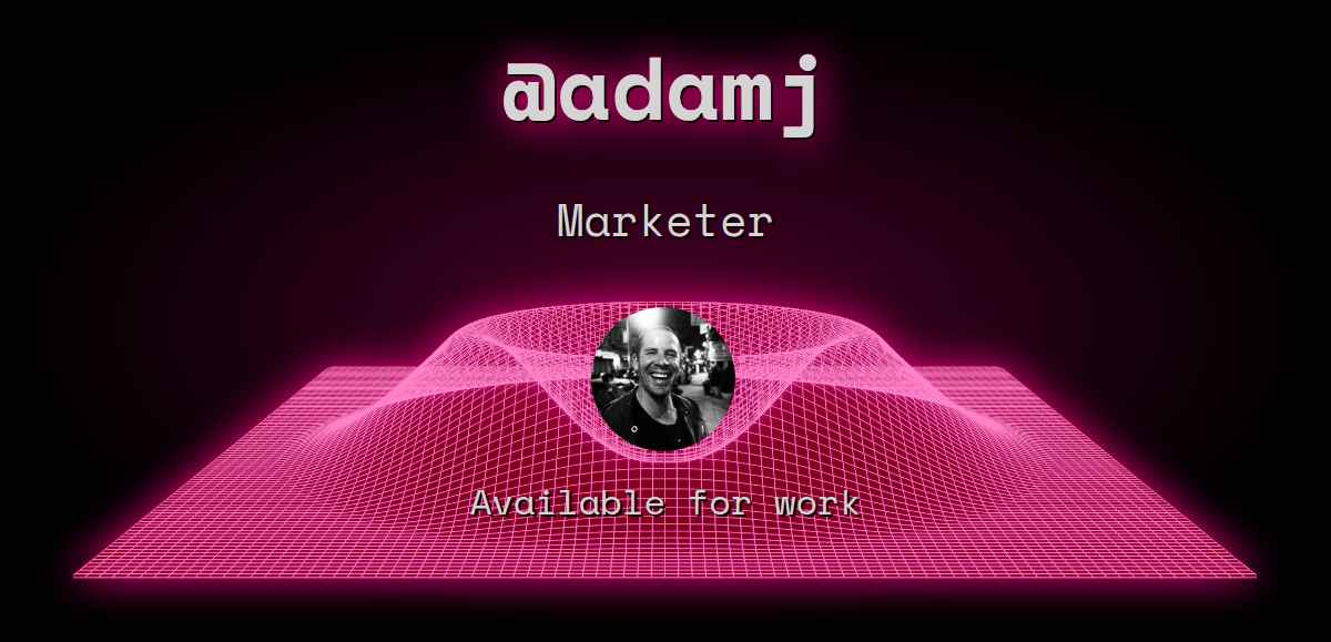 Web3 Marketer in United States: @adamj | Web3 Jobs