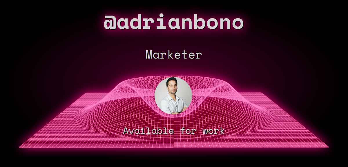 Web3 Marketer in Spain: @adrianbono | Web3 Jobs