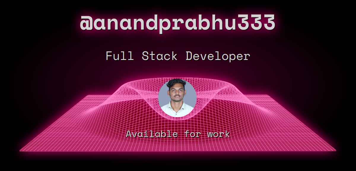 Web3 Full Stack Developer in India: @anandprabhu333 | Web3 Jobs