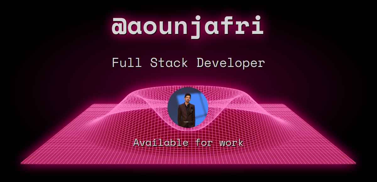 Web3 Full Stack Developer in Pakistan: @aounjafri | Web3 Jobs