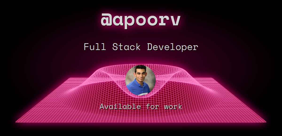 Web3 Full Stack Developer in United States: @apoorv | Web3 Jobs