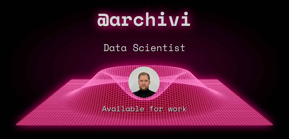 Web3 Data Scientist in Israel: @archivi | Web3 Jobs